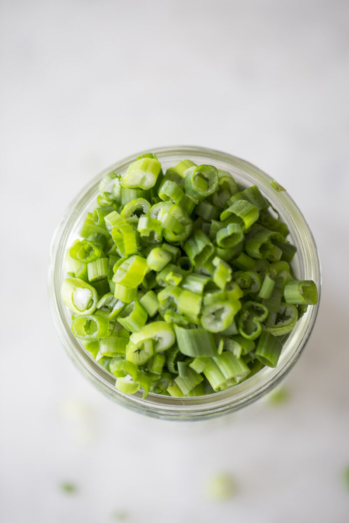 Easy scallion dressing