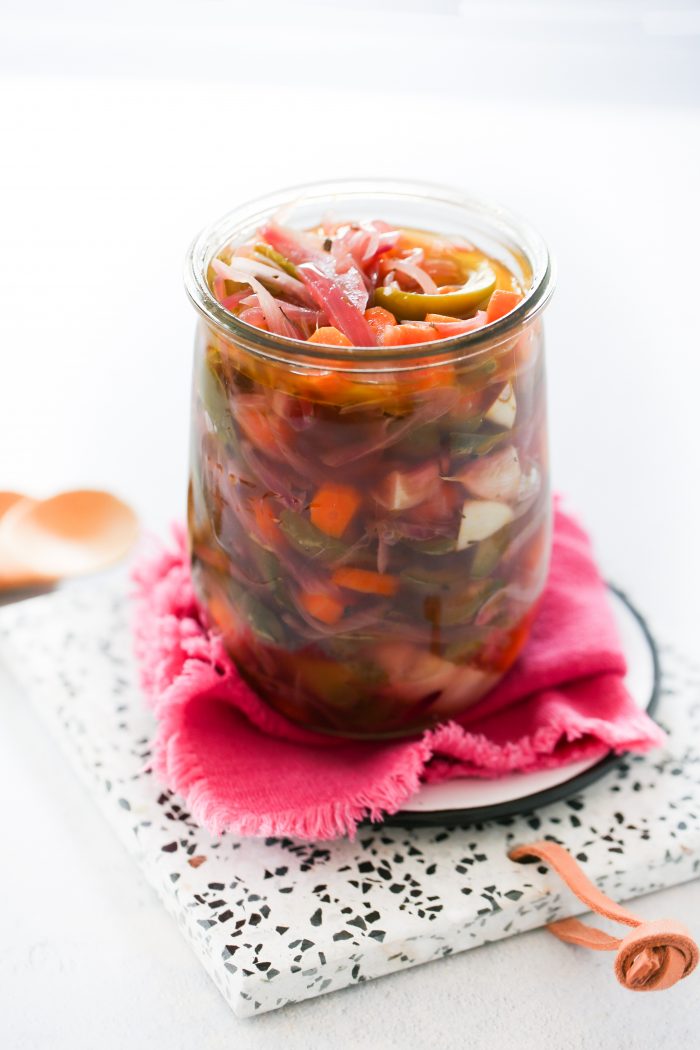 Authentic Mexican Pickled Chiles Recipe | Spicy & Tangy Delight