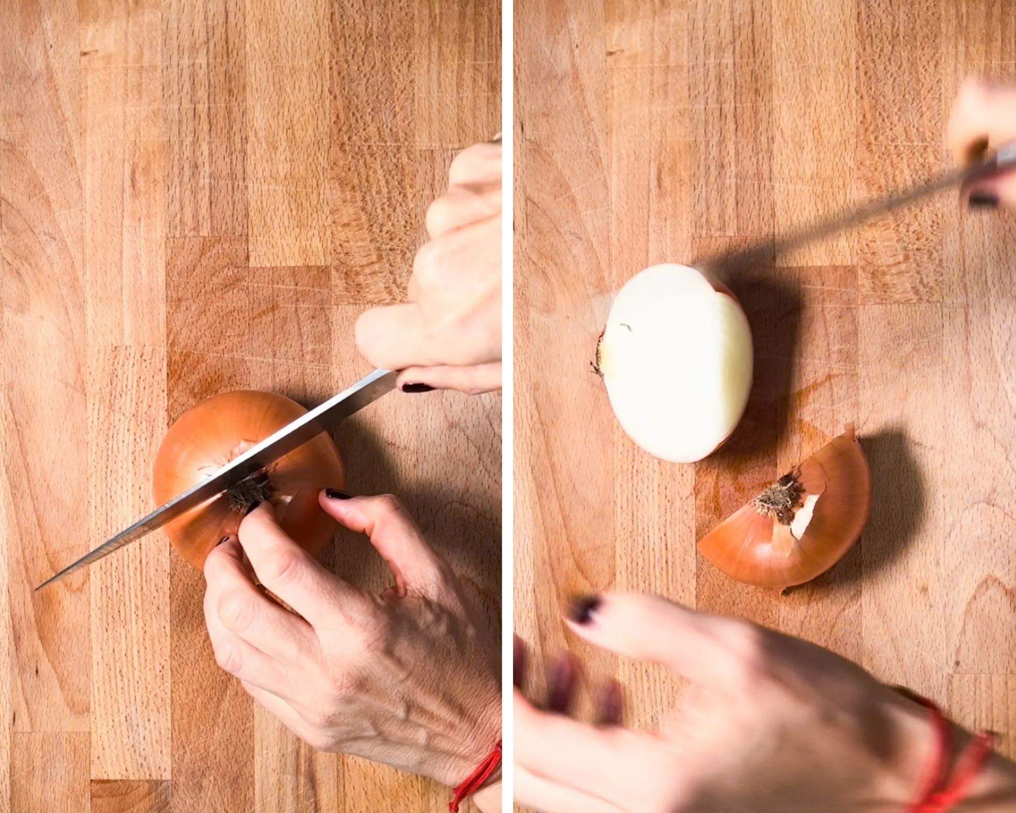 How to cut onions, the best way
