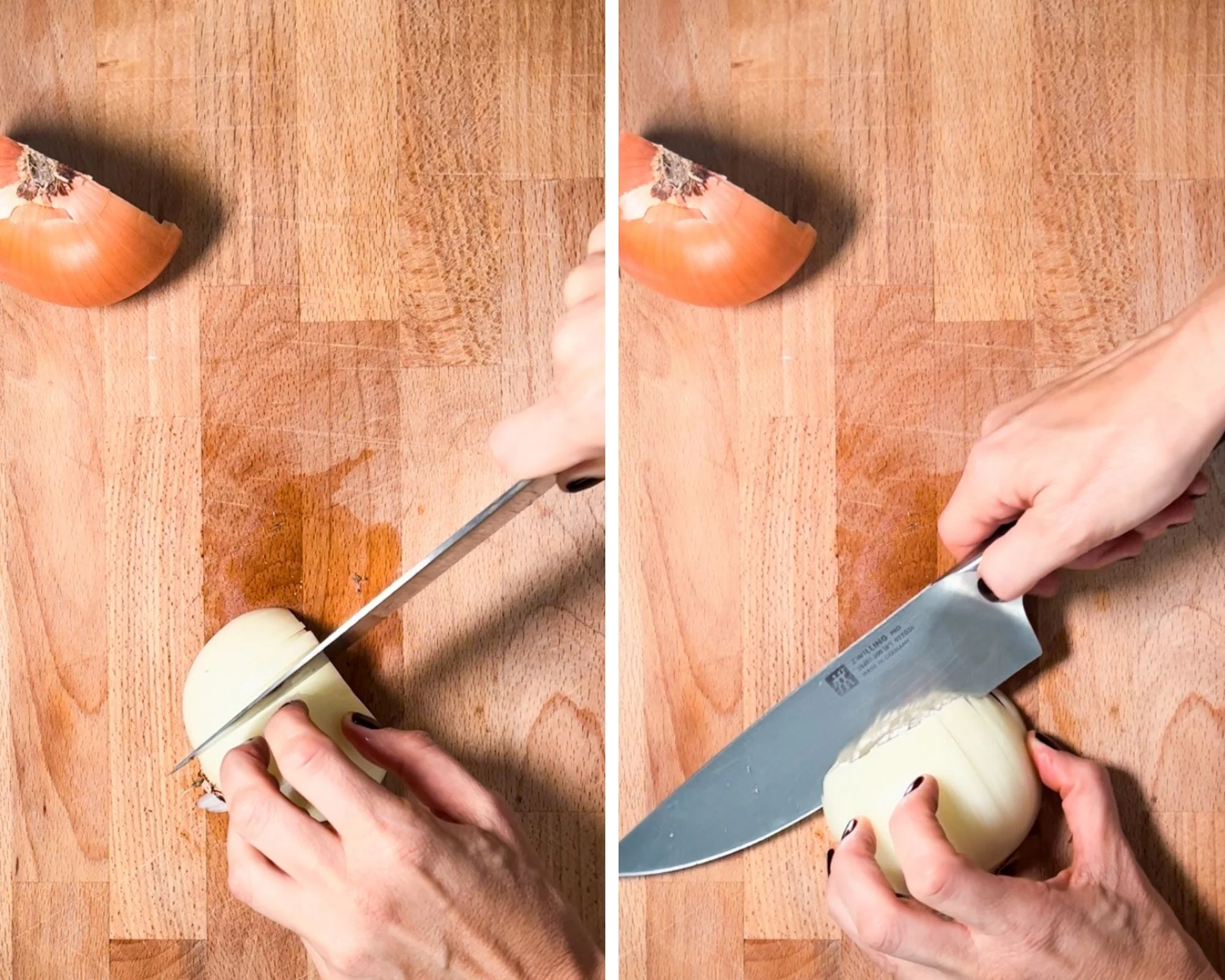 How to cut onions, the best way