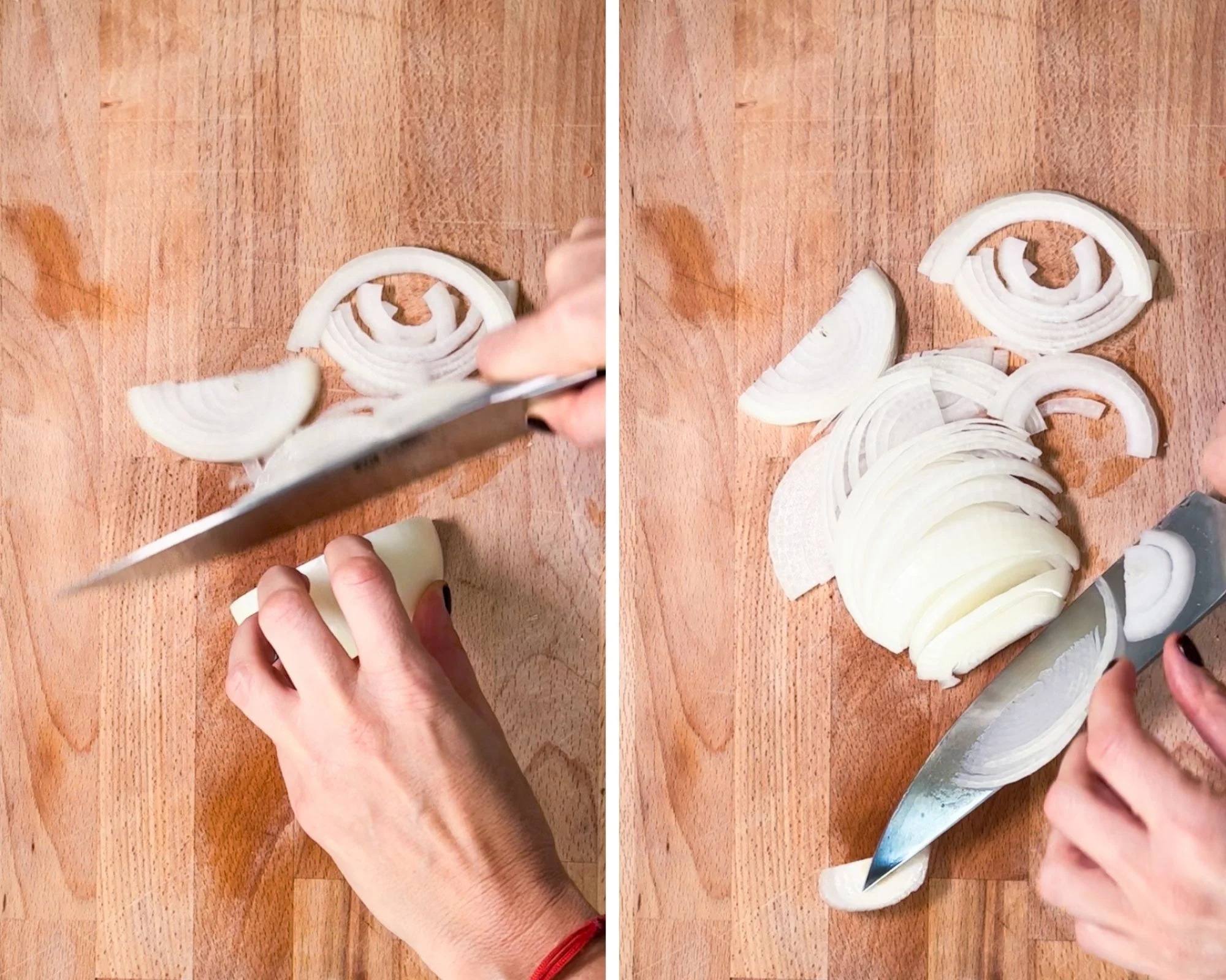 How to cut onions, the best way