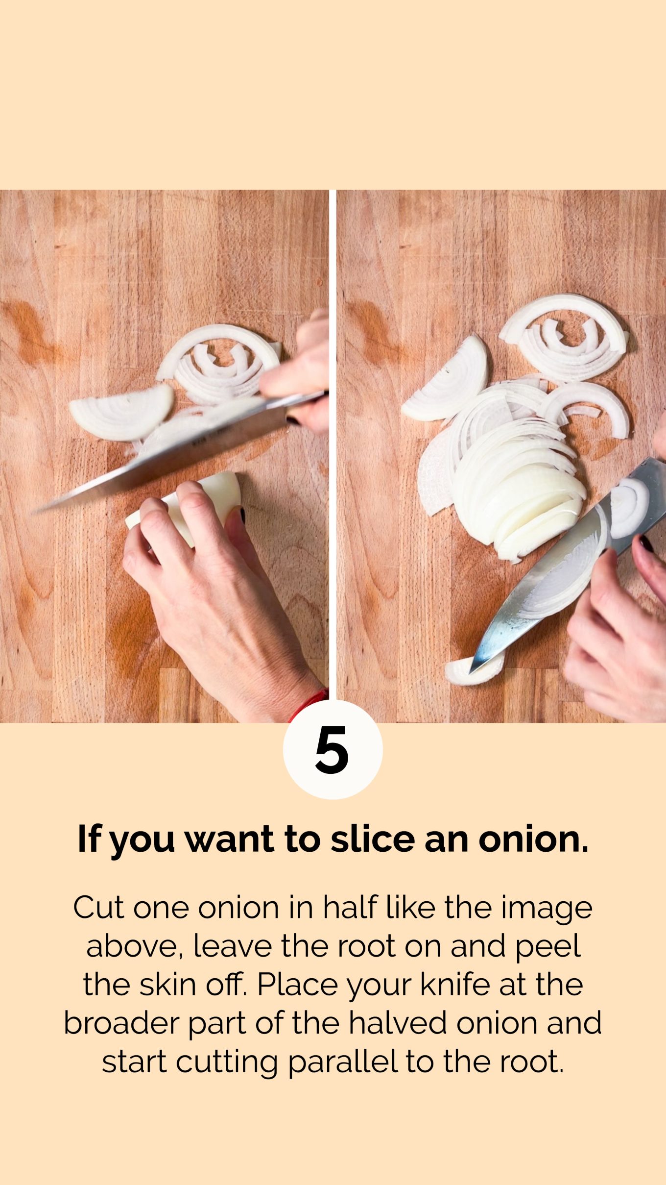 How to Cut an Onion Like a Pro (Fast, Easy & No Tears!)