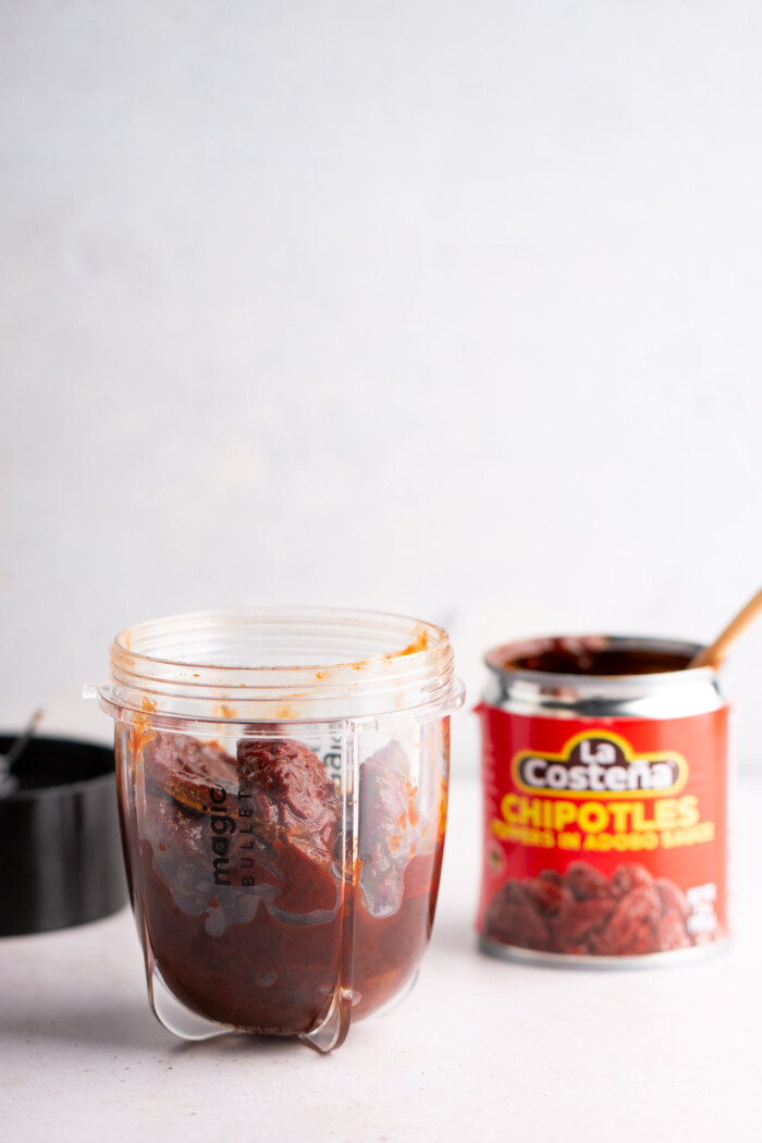Chipotle Paste (from Chipotles in Adobo) | Easy + Spicy