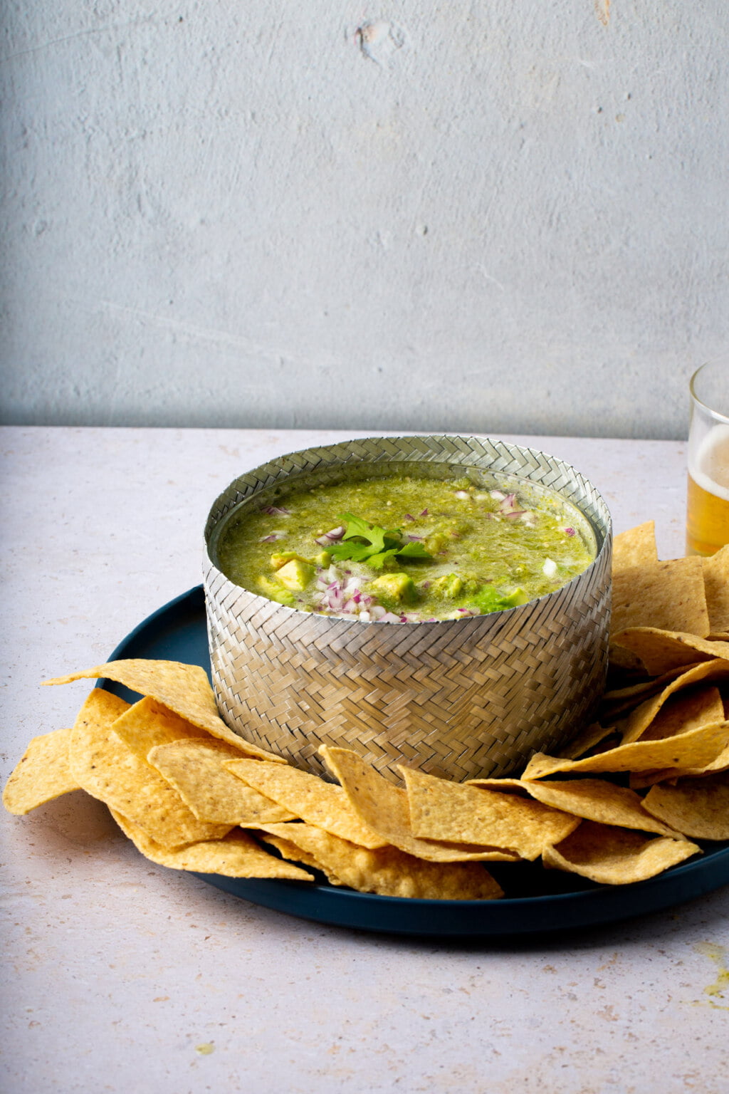 Salsa Borracha — Tomatillo Beer Salsa (Drunken Salsa Recipe) | AleCooks