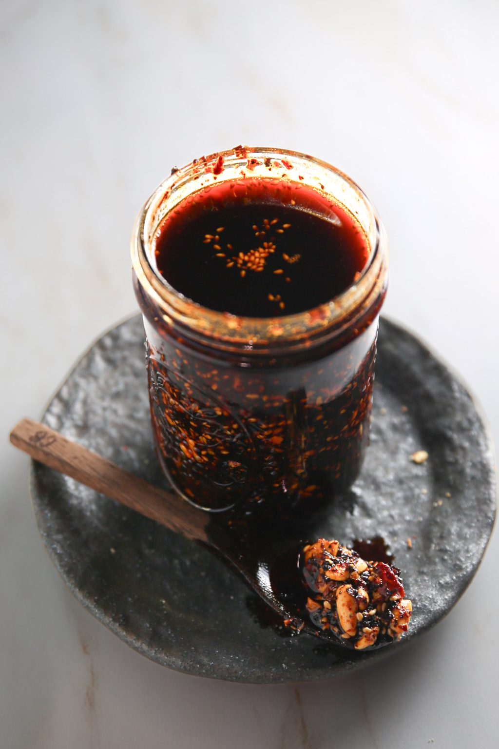 Peanut Salsa Macha — Crunchy, Spicy, Addictive