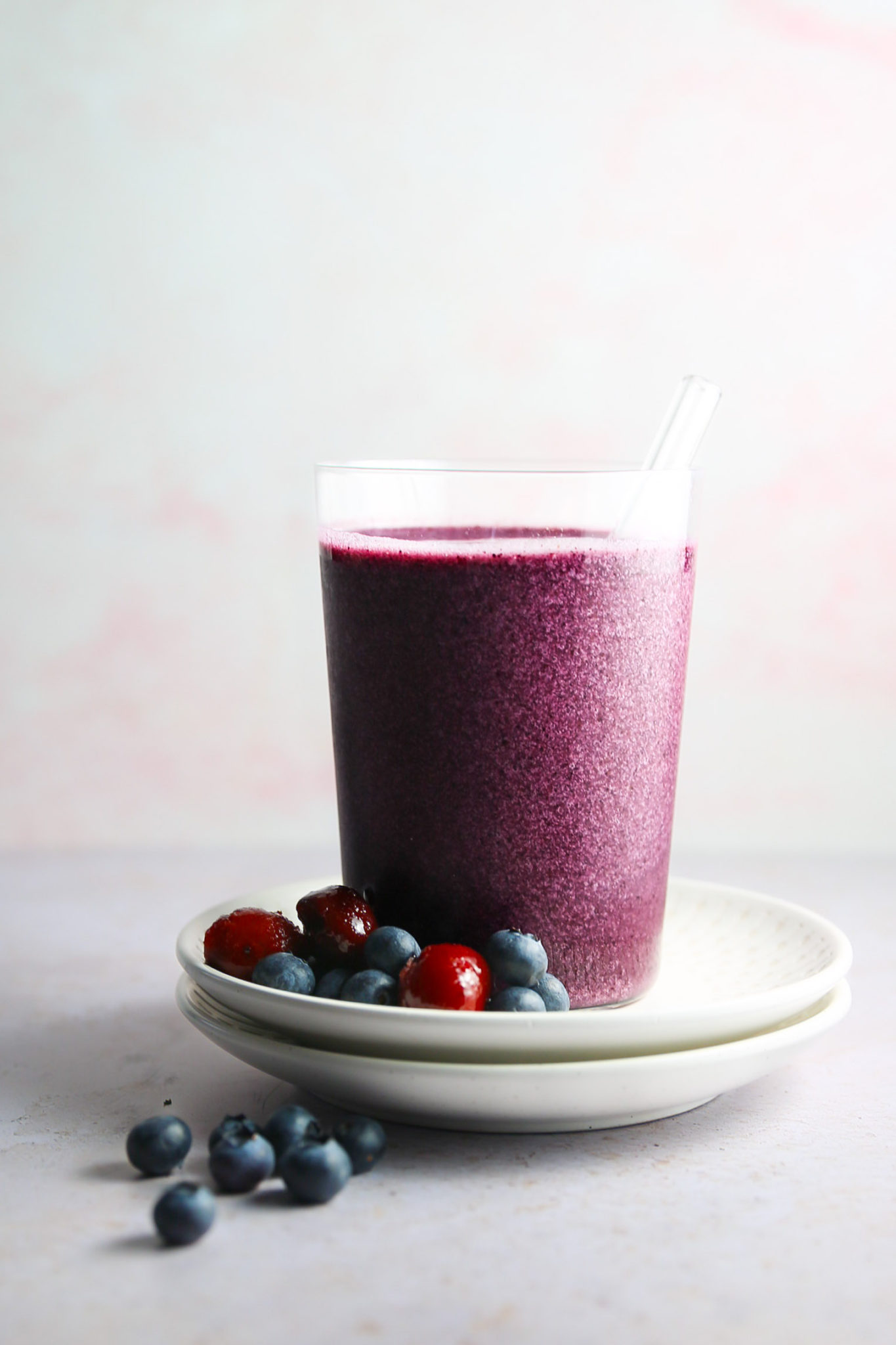 Very Berry Smoothie with Vegan Protein - Healthy Recipe