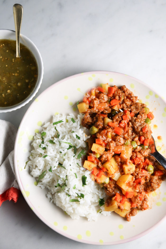 Easy Plant-Based Mexican Beef Picadillo Recipe: Quick & Flavorful